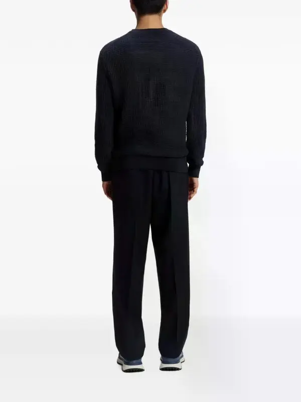 BOSS Crew Neck Cotton Sweater