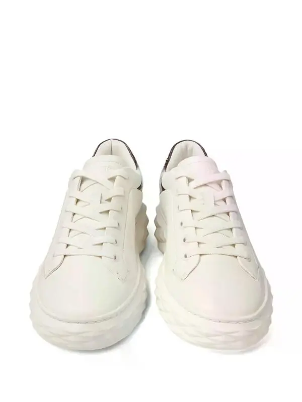 JIMMY CHOO Diamond Maxi Sneakers - Neutrals