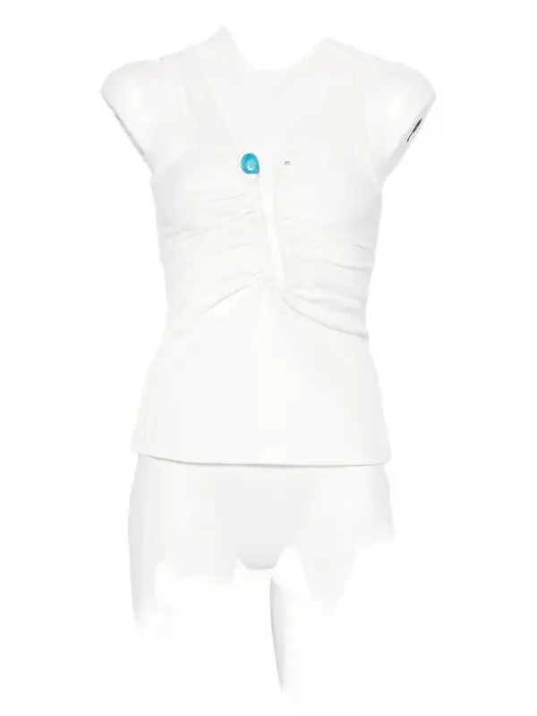 Christopher Esber Crystal-embellished Tank Top