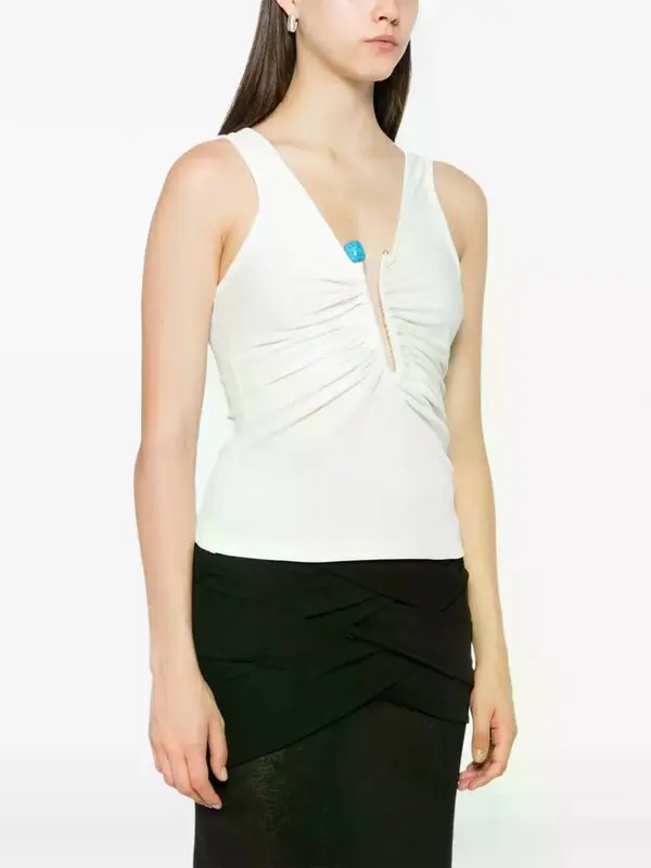 Christopher Esber Crystal-embellished Tank Top