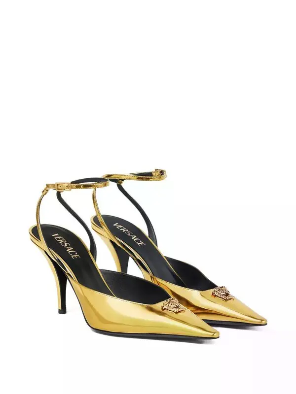 Versace 85mm Pointed-toe Pumps