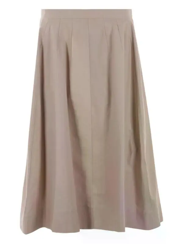 Chloé A-line Midi Skirt