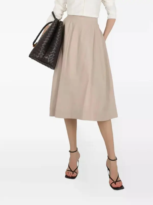 Chloé A-line Midi Skirt