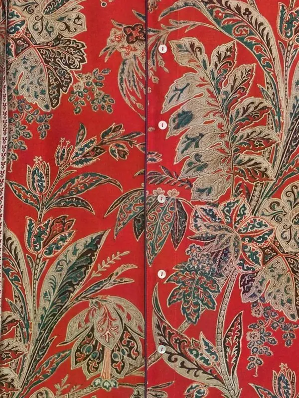 PIERRE-LOUIS MASCIA Paisley-print Shirt - Red