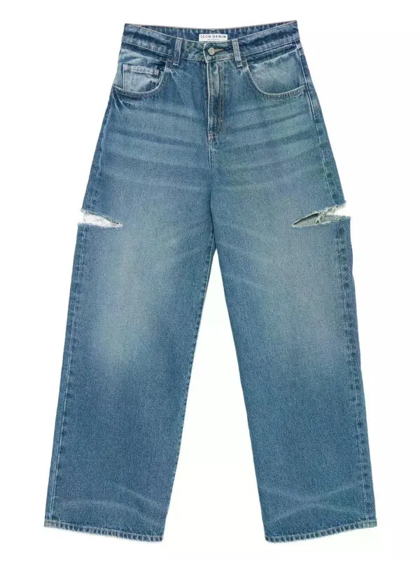 ICON DENIM LOS ANGELES Poppy Eco Wide-leg Jeans