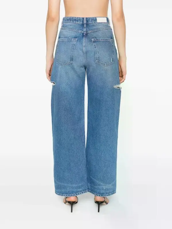 ICON DENIM LOS ANGELES Poppy Eco Wide-leg Jeans