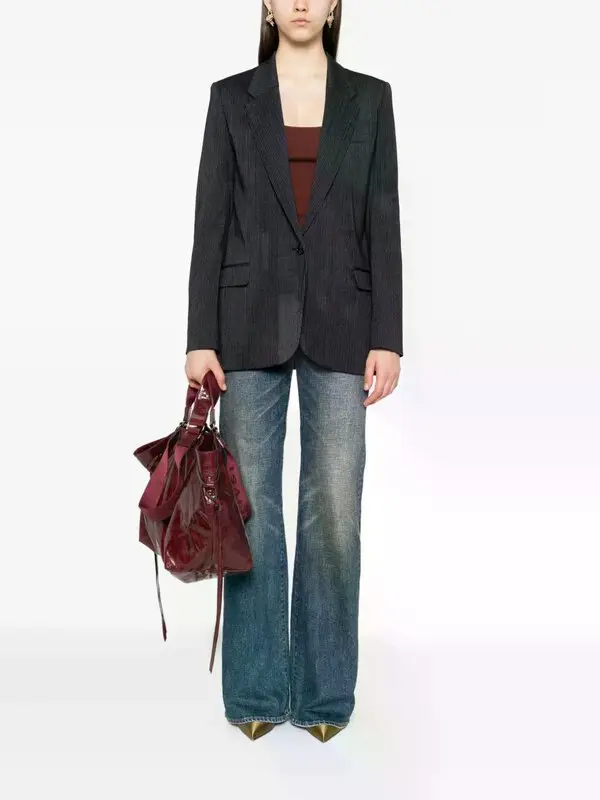 Isabel Marant Étoile Pinstripe Single-breasted Blazer
