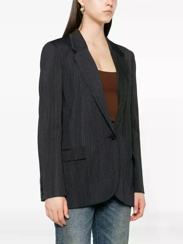 Isabel Marant Étoile Pinstripe Single-breasted Blazer