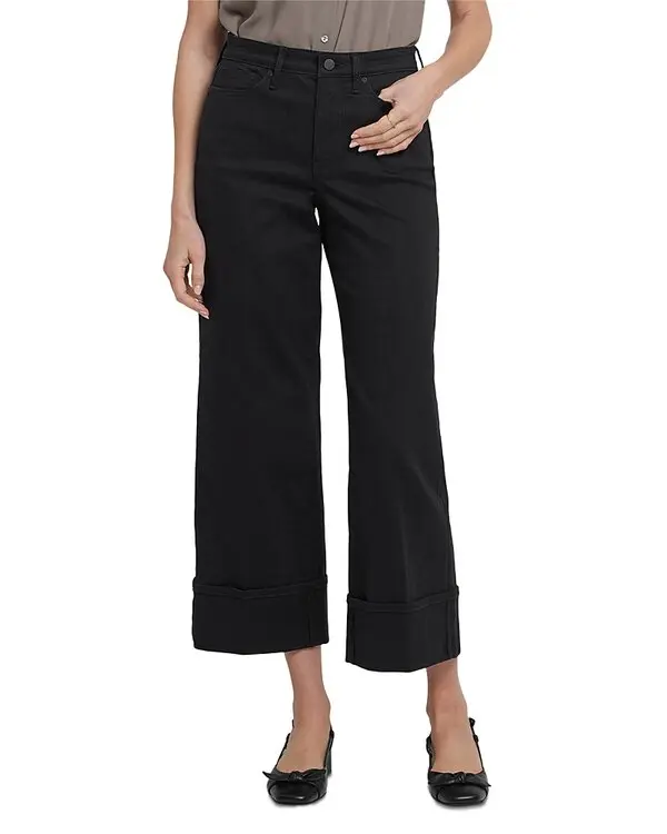NYDJ Teresa High-rise Wide Leg Jeans