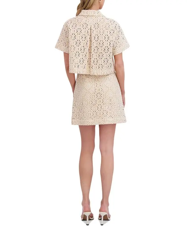 Ted Baker London Lace Mini Skirt