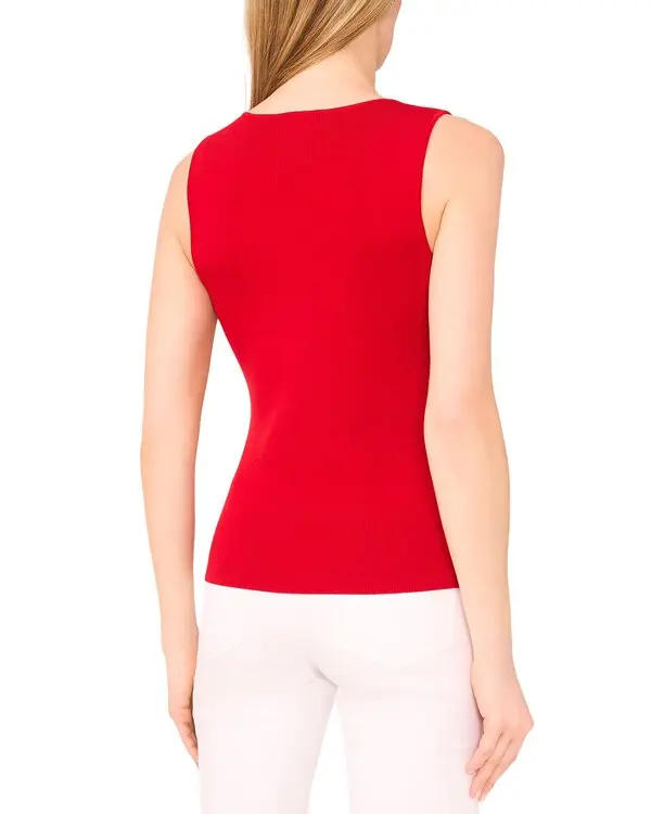 Ted Baker London V-neck Sleeveless Top - Salsa