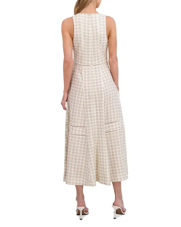 Buy Ted Baker London Sleeveless High Neck Midi Dress - New Ivory At 70% Off  | Editorialist