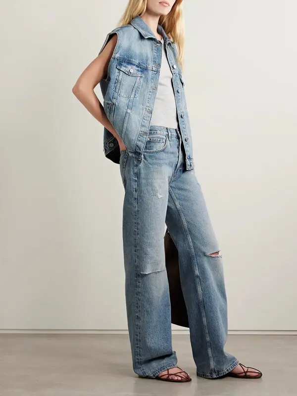 ANINE BING Rory Denim Vest