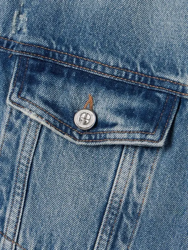 ANINE BING Rory Denim Vest