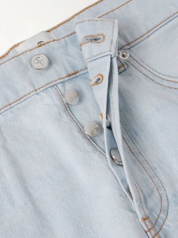ANINE BING Dalton Organic Denim Shorts