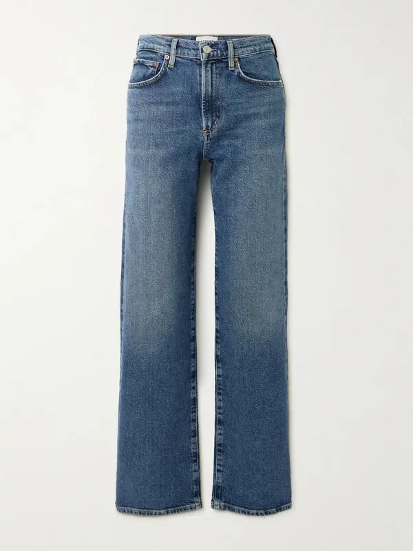 AGOLDE Harper Mid-rise Straight-leg Jeans