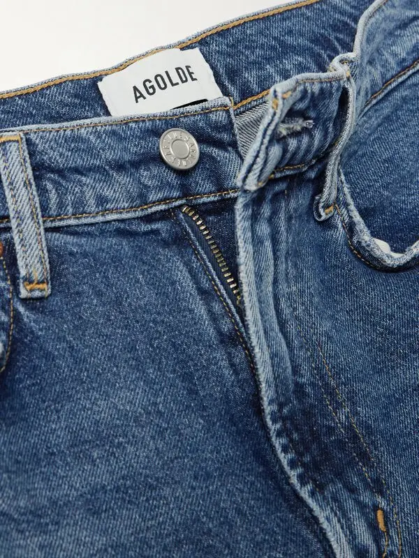 AGOLDE Harper Mid-rise Straight-leg Jeans