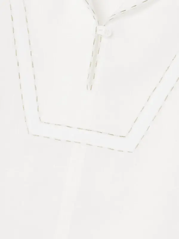 Vita Kin Emma Broderie Anglaise Linen Blouse