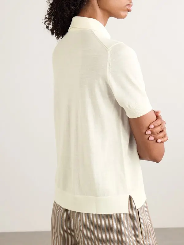 Max Mara Wool Shirt - White