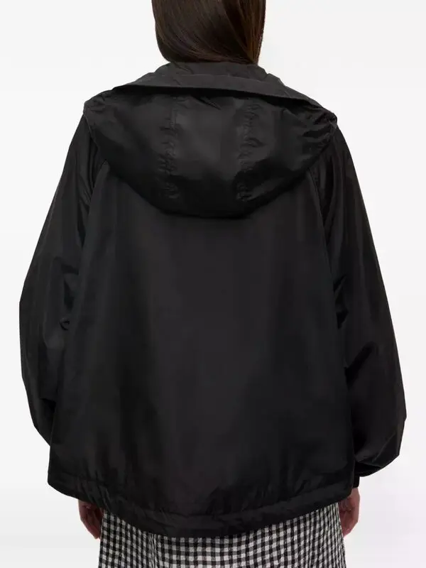 GANNI Hooded Jacket - Black