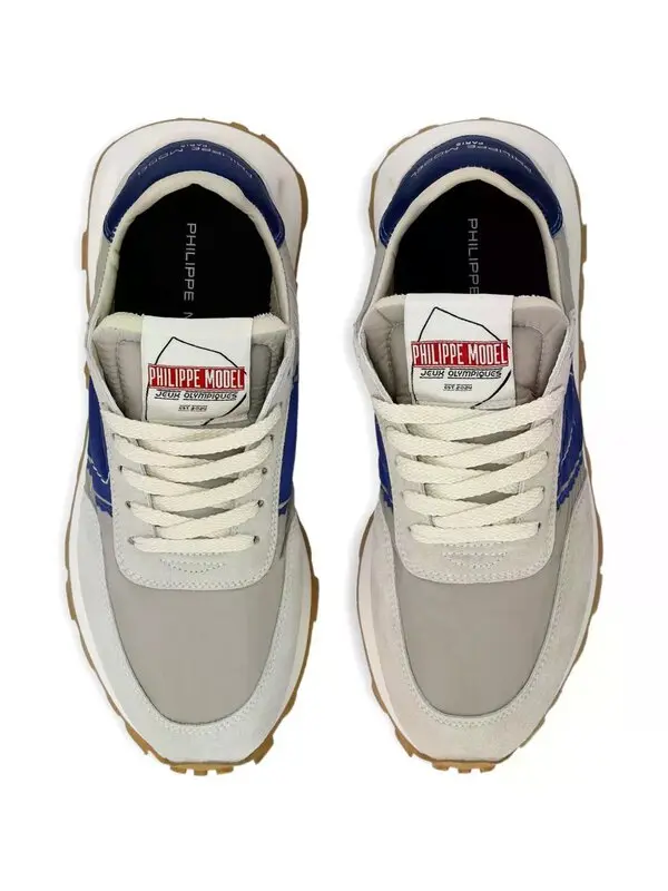 Philippe Model Retro Running Sneakers - Grey