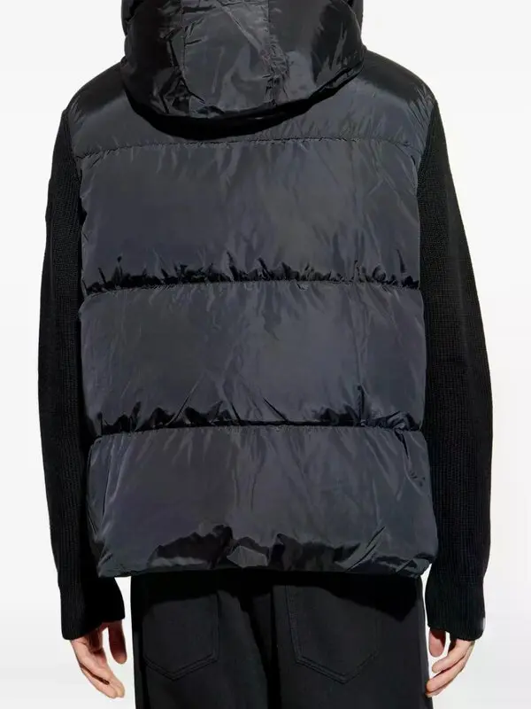 Canada Goose Quilted Hooded Padded Jacket - Black