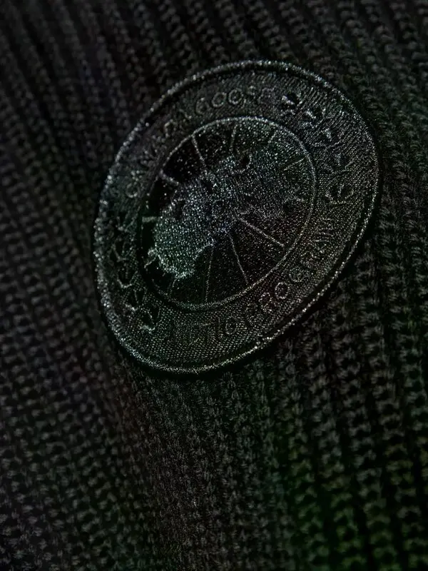 Canada Goose Quilted Hooded Padded Jacket - Black