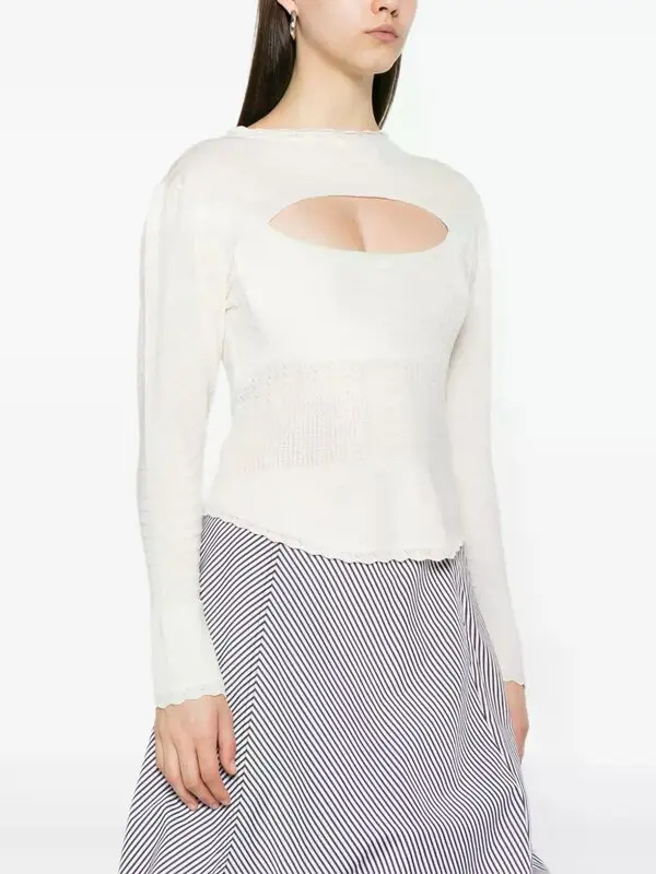 VIVIENNE WESTWOOD Cut-out Knitted Top