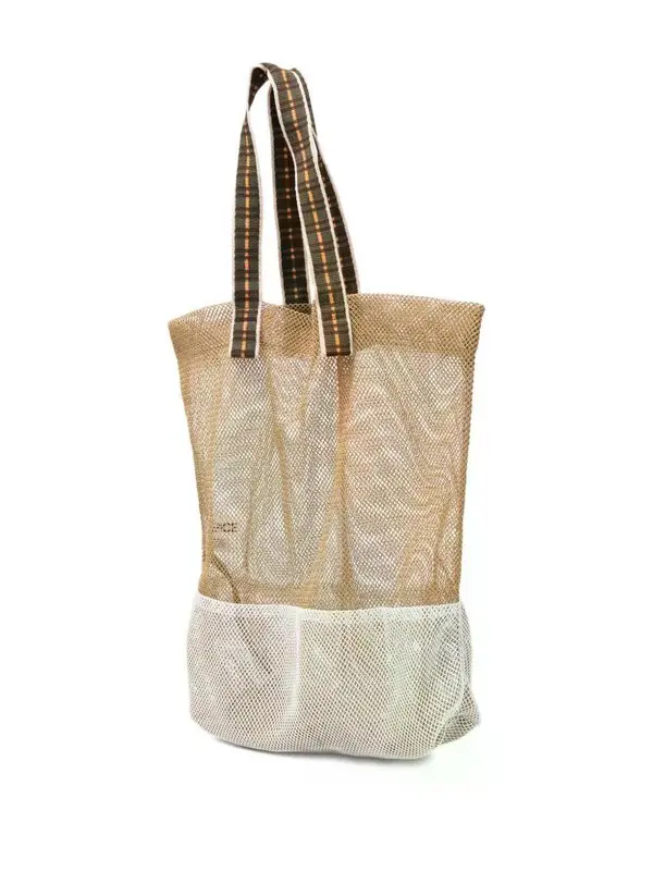 ÉPICE Large Mesh-panel Tote Bag