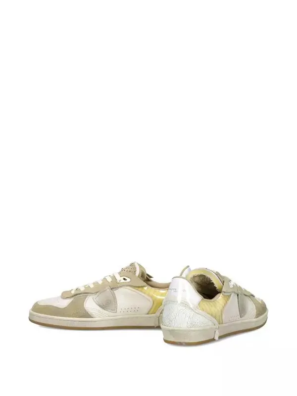 Philippe Model Panelled Low-top Sneakers - White