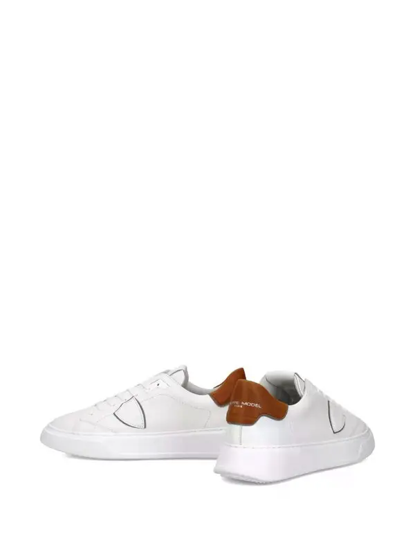 Philippe Model Temple Leather Low-top Sneakers