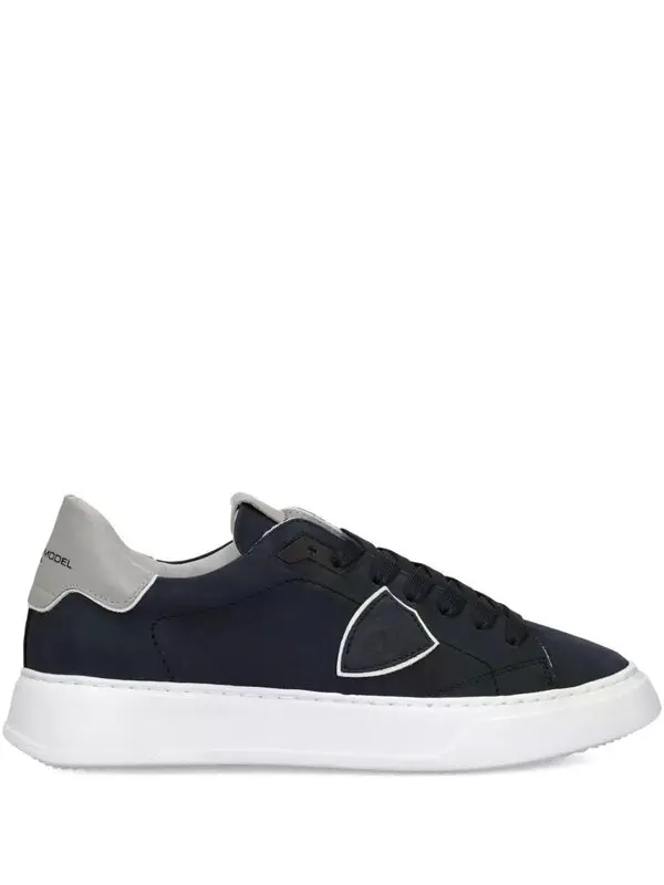 Philippe Model Suede Panelled Sneakers
