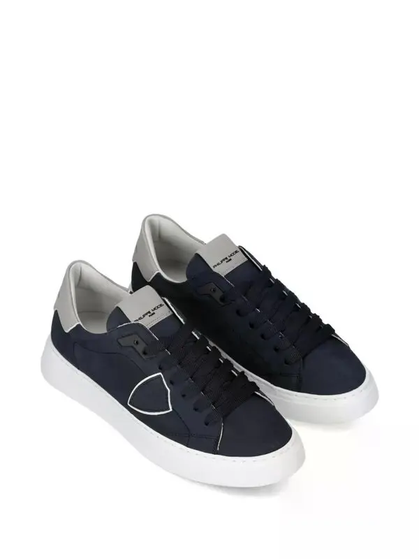 Philippe Model Suede Panelled Sneakers