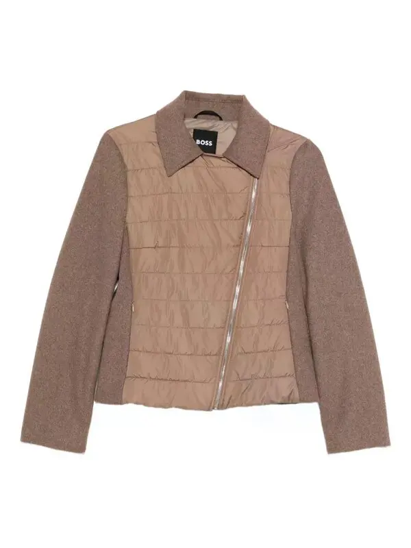 BOSS Quilted Bomber Jacket