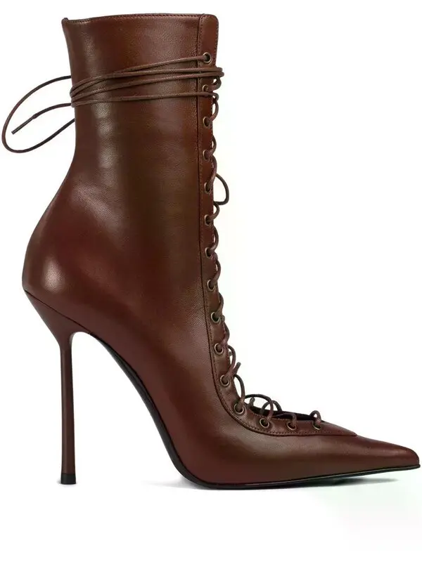 LE SILLA 120mm Colette Boots - Brown