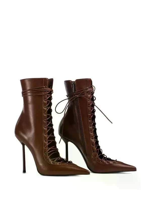 LE SILLA 120mm Colette Boots - Brown