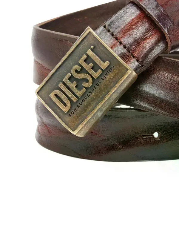 DIESEL® B-metal Belt - Brown