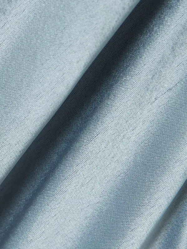 Galvan Pandora Satin Halterneck Midi Dress