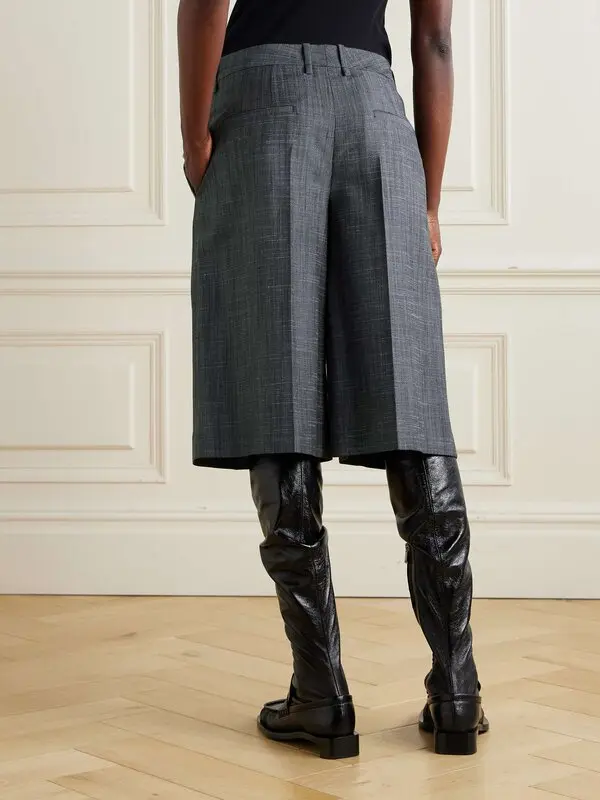 JIL SANDER Woven Shorts - Dark Gray
