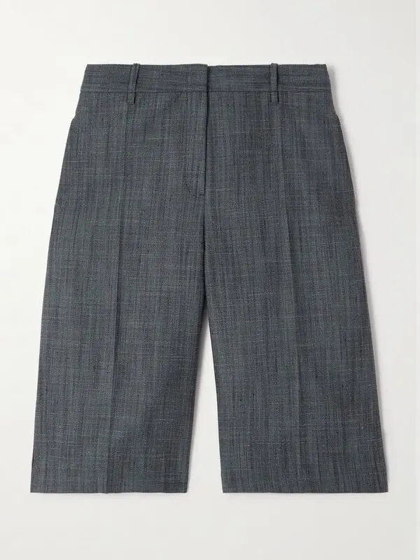 JIL SANDER Woven Shorts - Gray