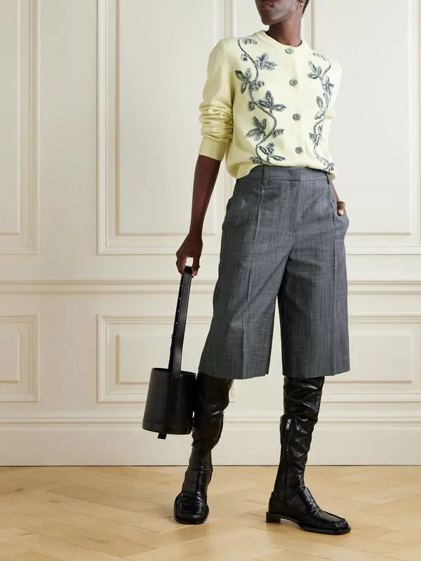 JIL SANDER Woven Shorts - Gray