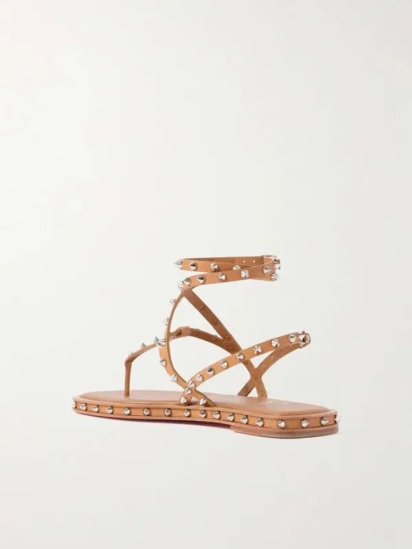 CHRISTIAN LOUBOUTIN Bombina Studded Leather Sandals