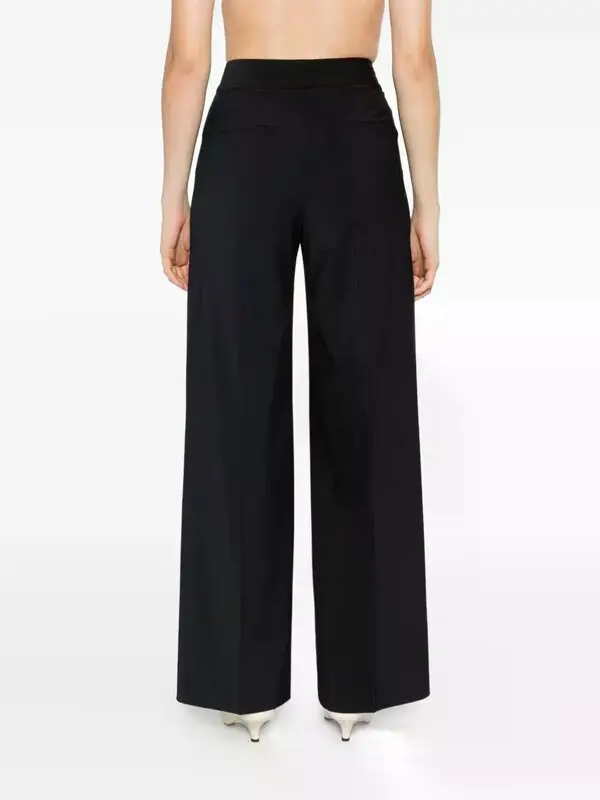 Peserico High Waist Trousers - Blue