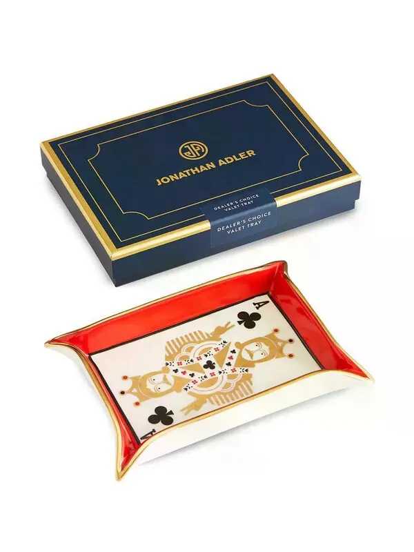 Jonathan Adler Playing-card Decorative Tray