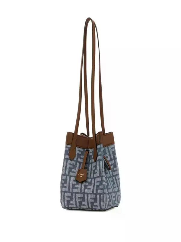 Fendi Mini Origami Monogram Bucket Bag