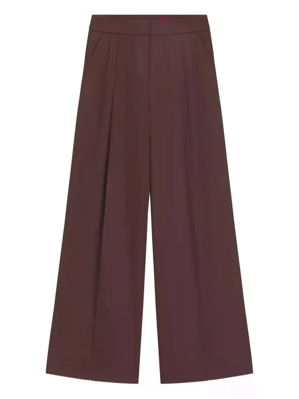 Hugo Pleated Wide-leg Trousers