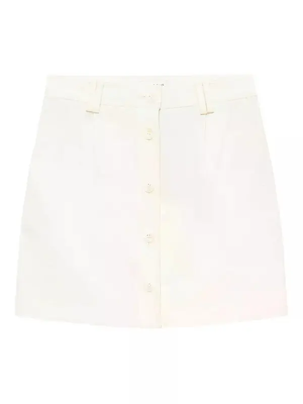 ANINE BING Zaire Mini Skirt - White