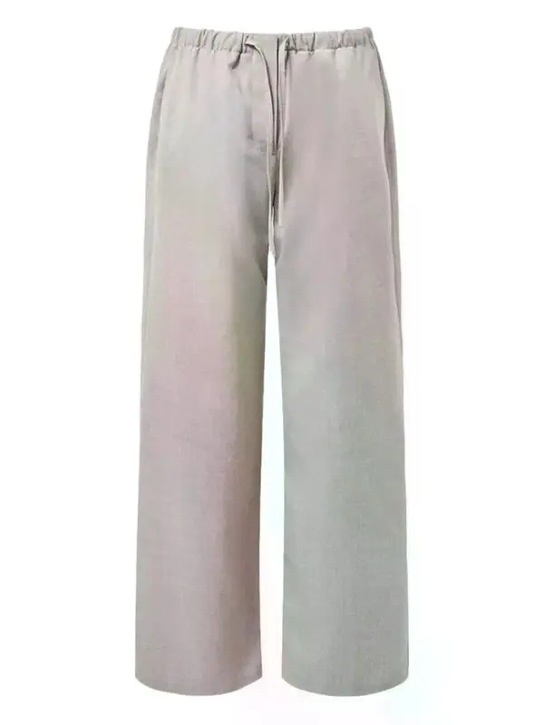 AMOMENTO Elastic-waistband Trousers