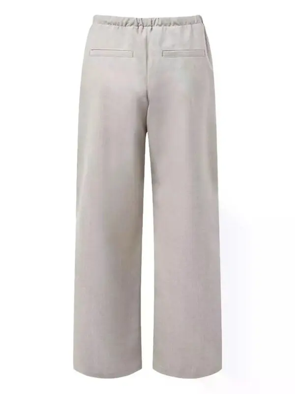 AMOMENTO Elastic-waistband Trousers