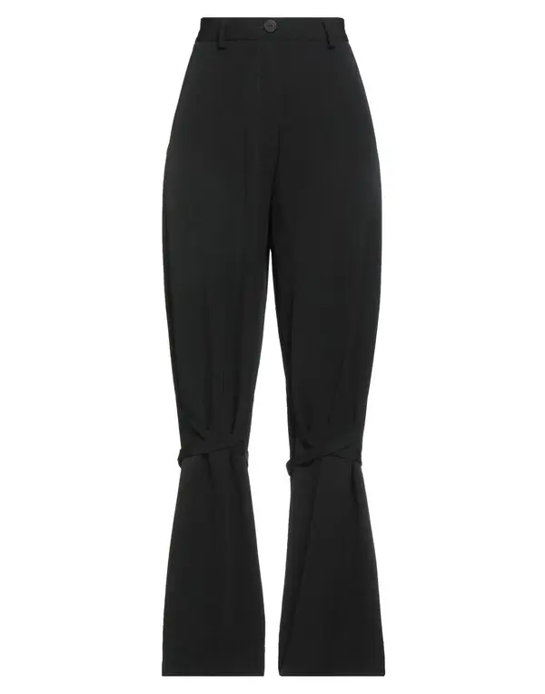 Isabel Benenato Flared Virgin Wool Blend Pants